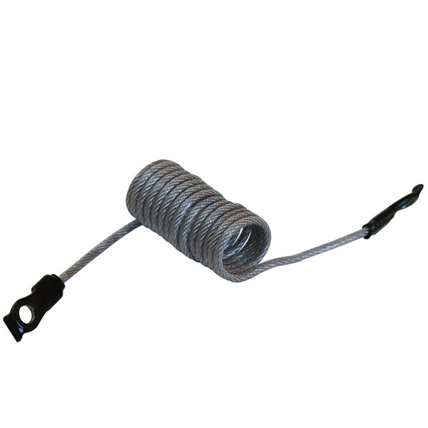 Anti-Theft Garment Security Coiled Cable (36" Long)| By G+B