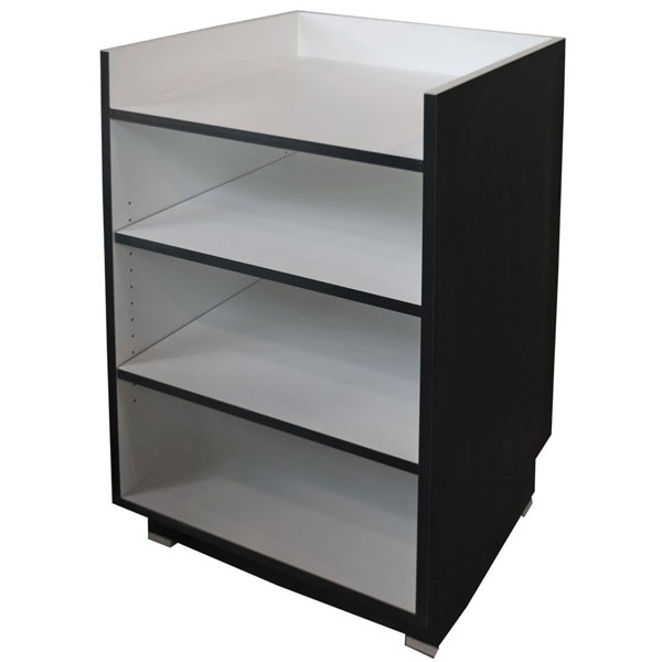 Black Retail Showcase Checkout Register Stand| By G+B