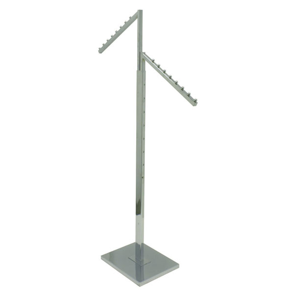 Square Slant Arm Rack | Retail Apparel Racks | By Grand + Benedicts ...