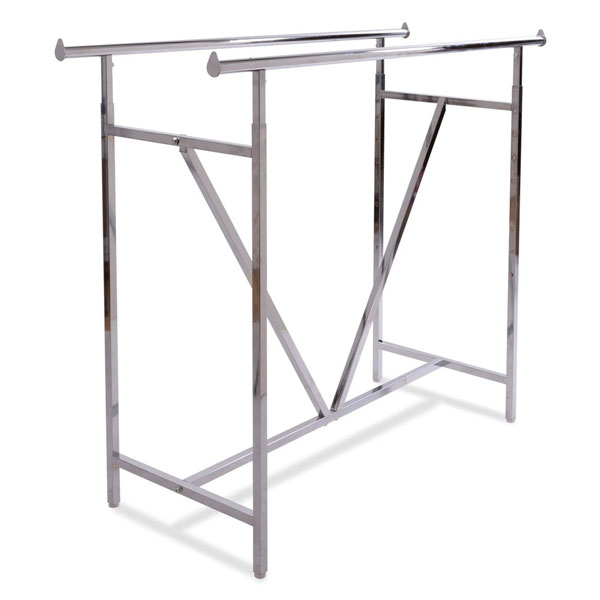 Double Bar Garment Merchandising Rack | Retail Apparel Racks | By Grand ...