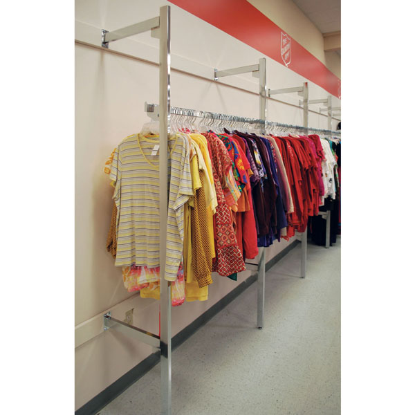 7' Deluxe Wall Outrigger Merchandiser - 400 Series