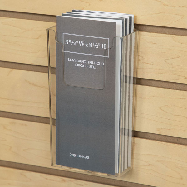 Slatwall Molded Literature Holder | Retail Literature Holders | By ...