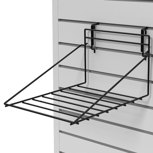 Multi Fit Black Wire Shirt Shelf | Retail Slatwall Displays | By Grand ...