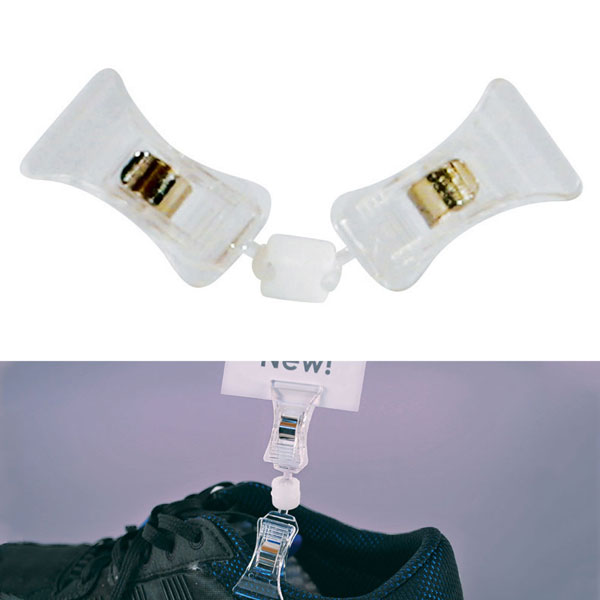 Double Clip-On Sign Holder | Retail Signholders | By Grand + Benedicts ...