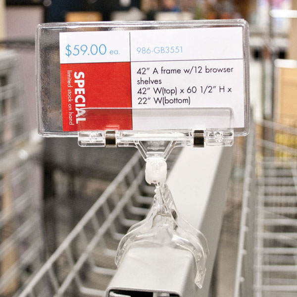 Clear Vinyl Tag Protector - 2" x 2-1/2| By G+B