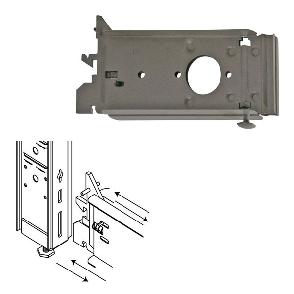 Lozier Gondola Low Base Bracket | Lozier Gondola Retail Shelving | By ...