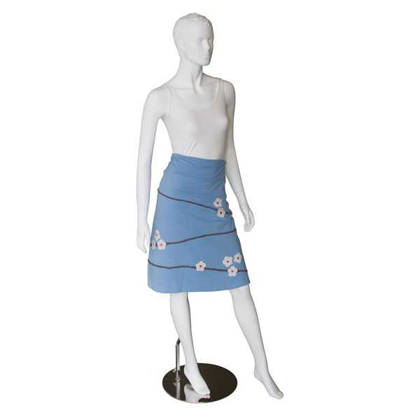 White Female Fiberglass Mannequin with Magnetic Arms| By G+B