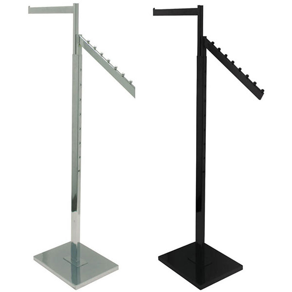 2-Way Rack With Slant And Straight Arms - Rectangular Tube | Retail ...