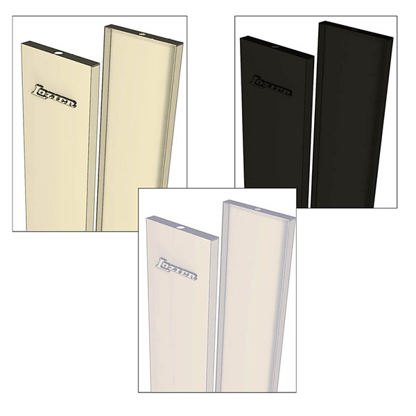 Lozier Gondola Upright End Trim | Lozier Gondola Retail Shelving | By ...